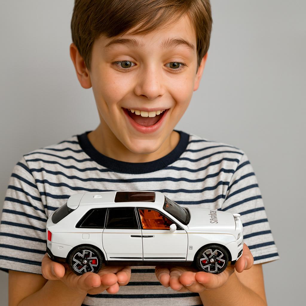 Personalized Rolls-royce Cullinan Model Car 1:24, Opening Doors, Lights ...