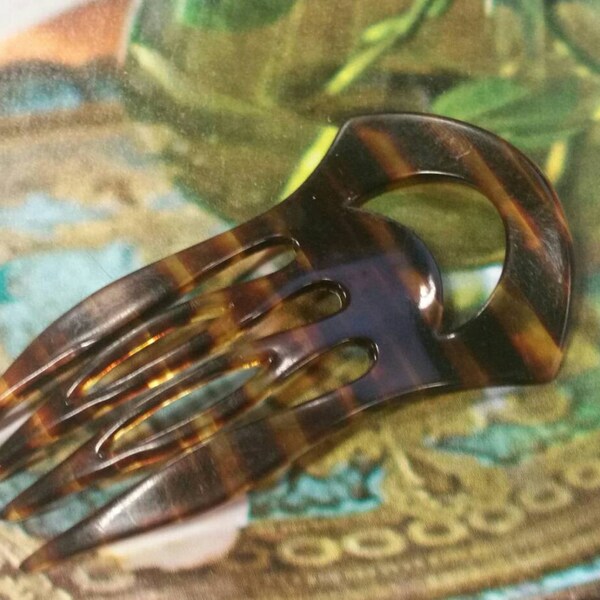 Tortoise Shell Comb - Etsy