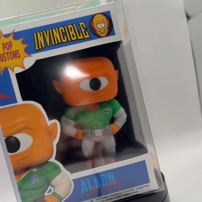 Invincible Allen the Alien Figure - Etsy