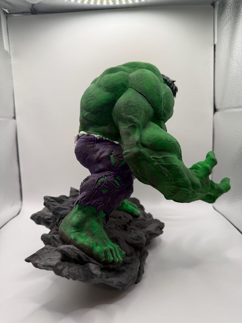 Marvel the Hulk 3D Printed Statue - Etsy