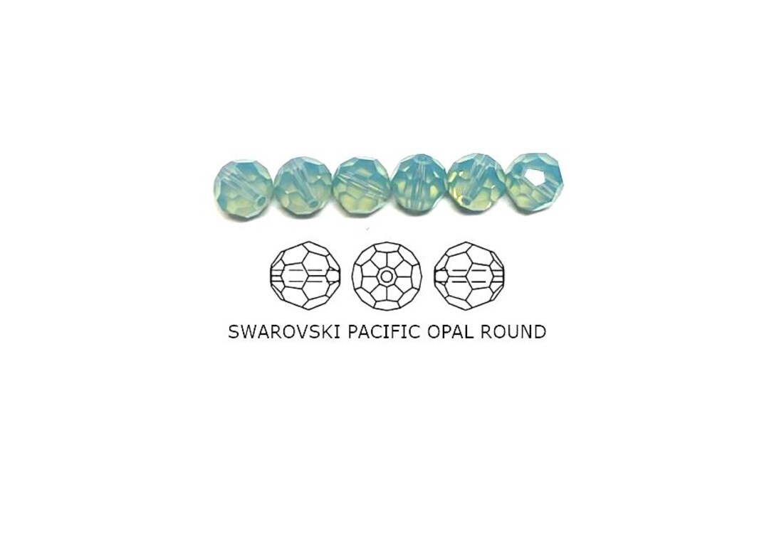 Swarovski PACIFIC OPAL #5000 Crystal ROUND - 6MM - Wholesale - Limited ...