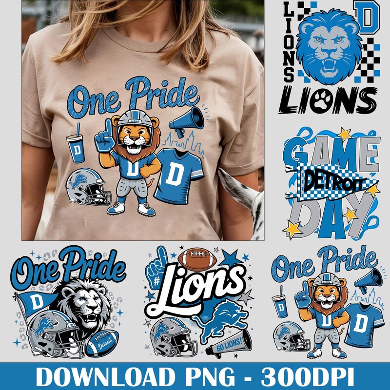 Lions Football Game Live - Etsy