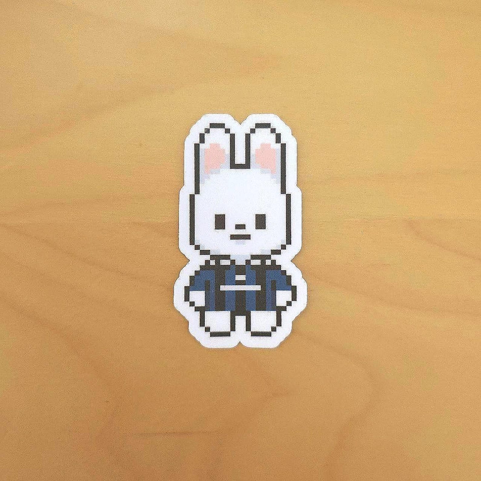 SKZOO Pixel Art Stickers: Karma Uniform Ver. | Stray Kids - Etsy
