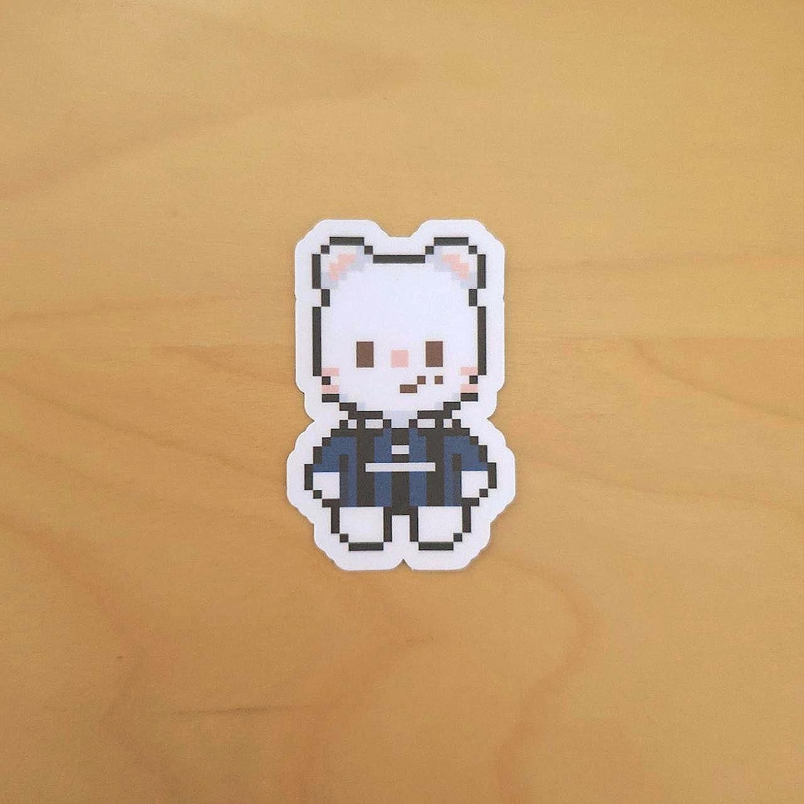 SKZOO Pixel Art Stickers: Karma Uniform Ver. | Stray Kids - Etsy