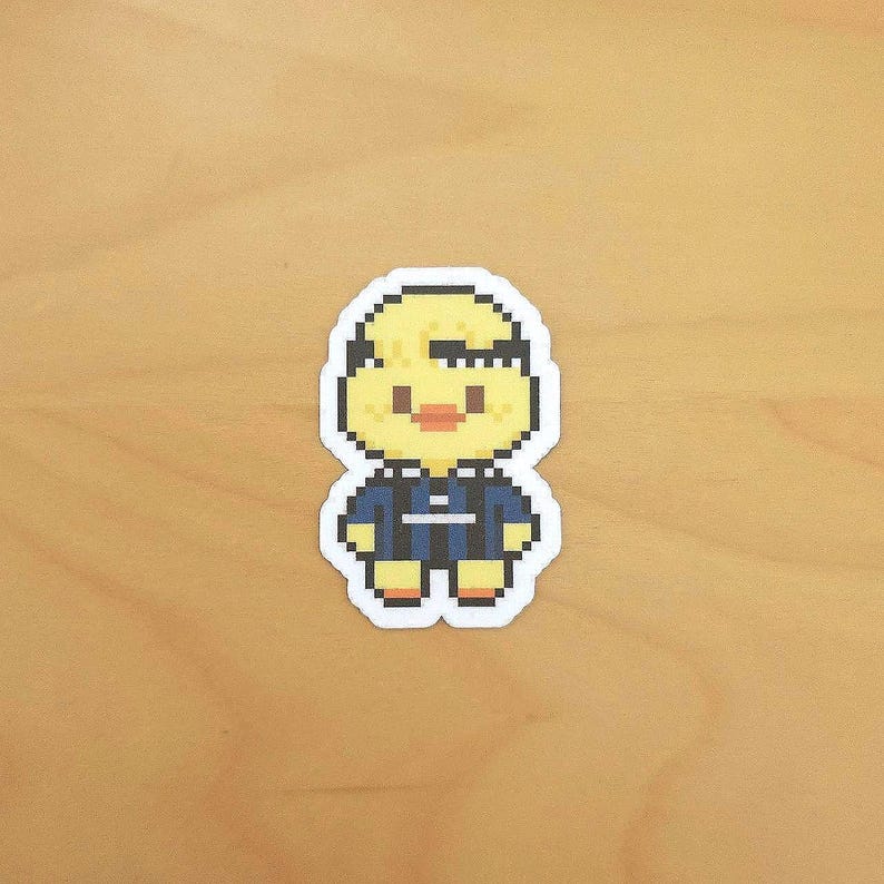 SKZOO Pixel Art Stickers: Karma Uniform Ver. | Stray Kids - Etsy Canada