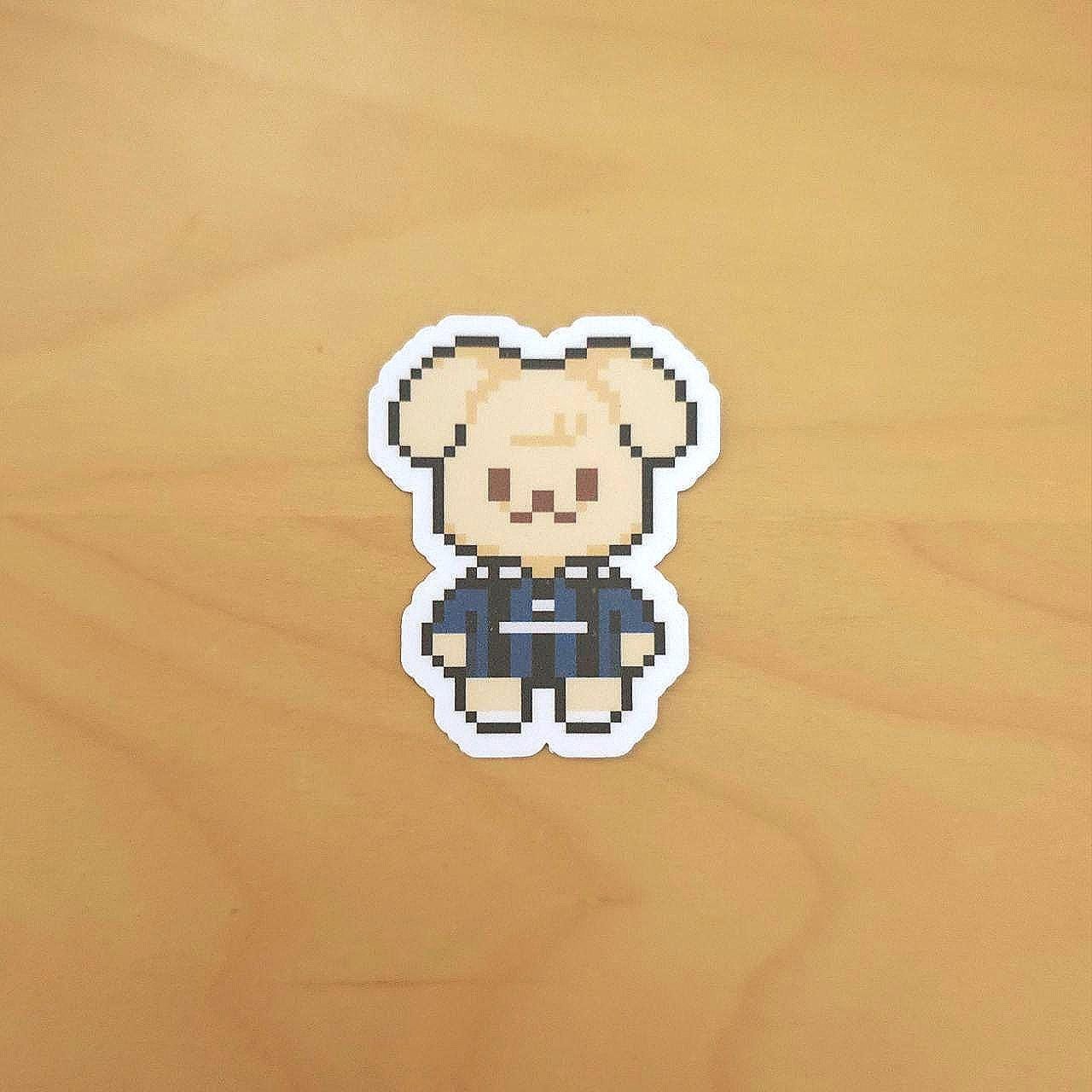 SKZOO Pixel Art Stickers: Karma Uniform Ver. | Stray Kids - Etsy