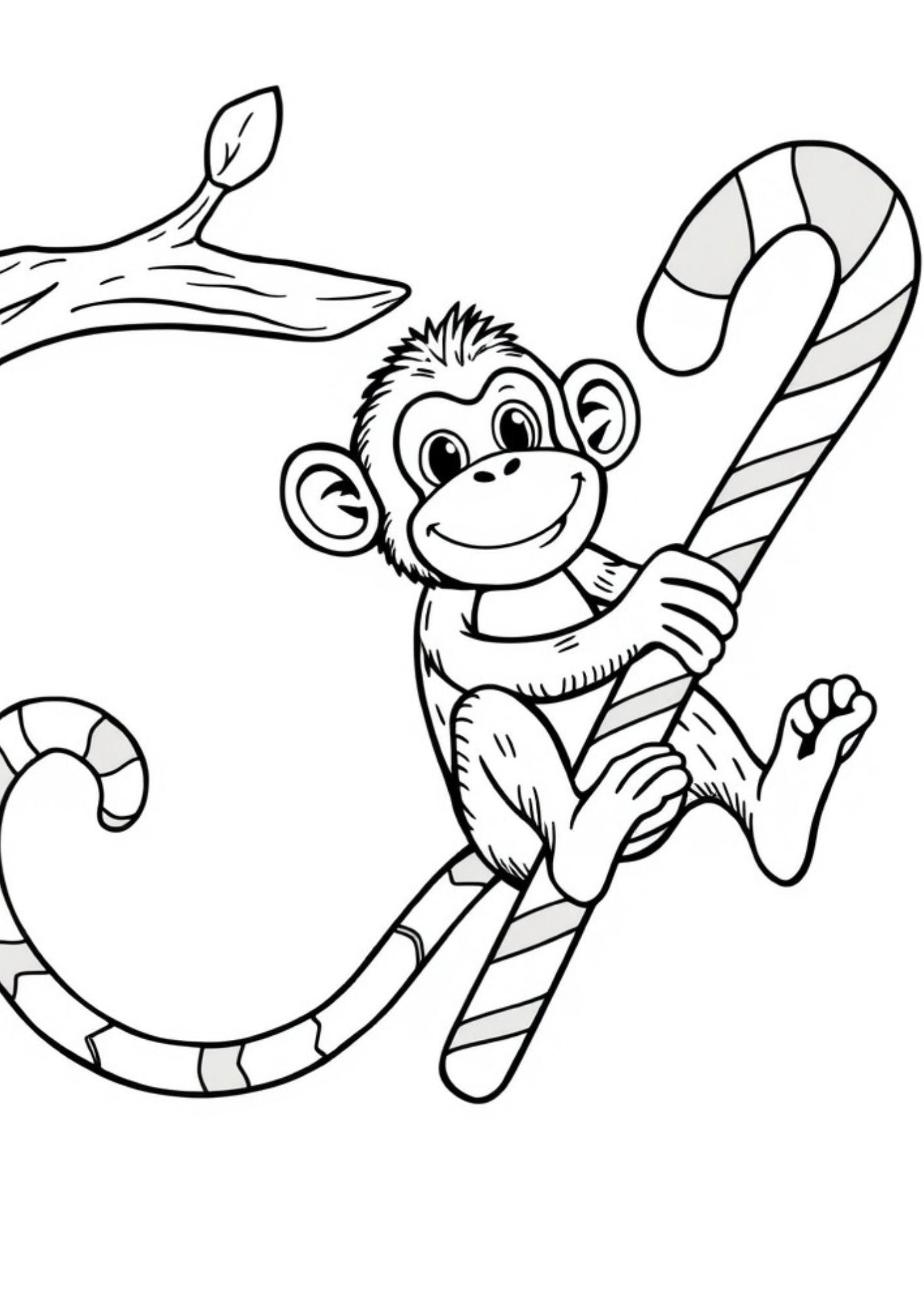 Christmas Animals Colouring Book Kids | Fun Holiday Animal Pages ...