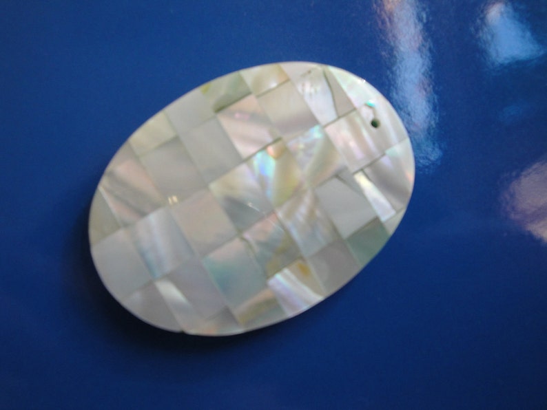 Sea Shell Hammer Shell 45 Mm Oval Pendant - Etsy