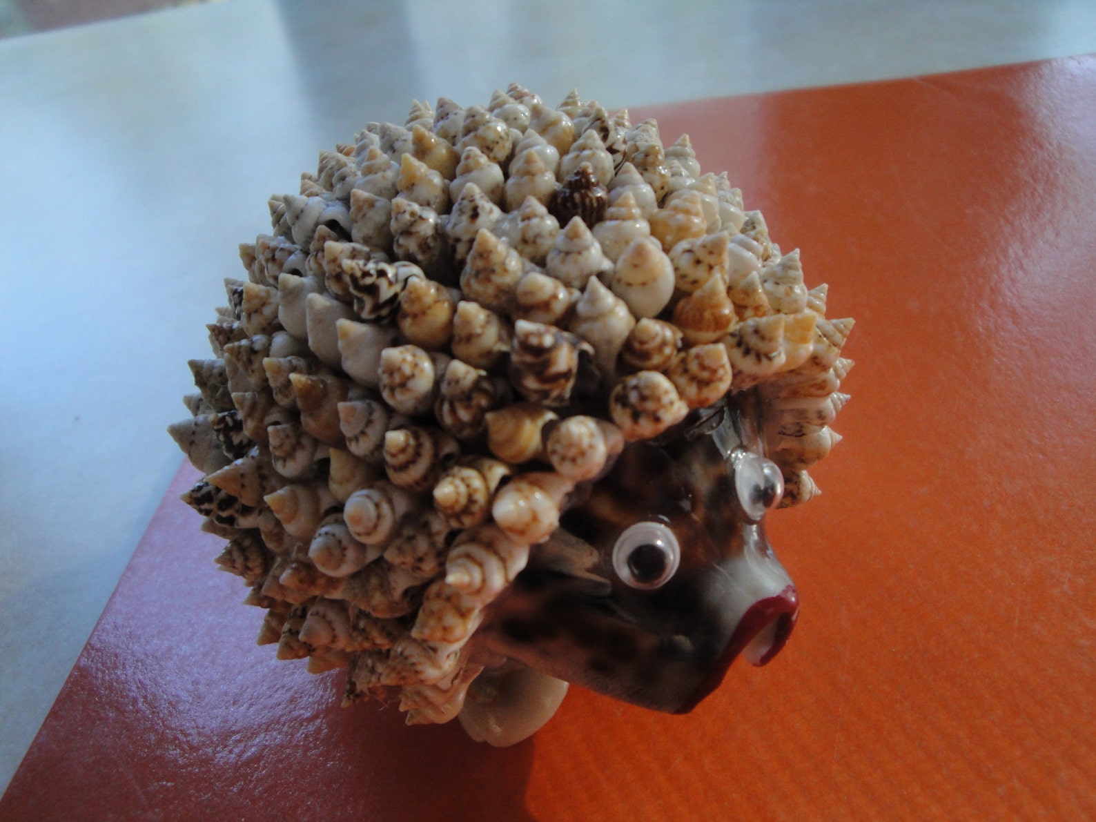 Sea Shell Seashells Hedgehog Figurine - Etsy