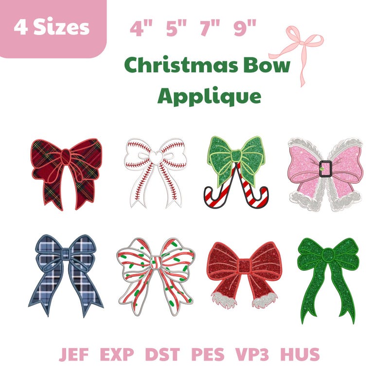 Bow Applique - Etsy