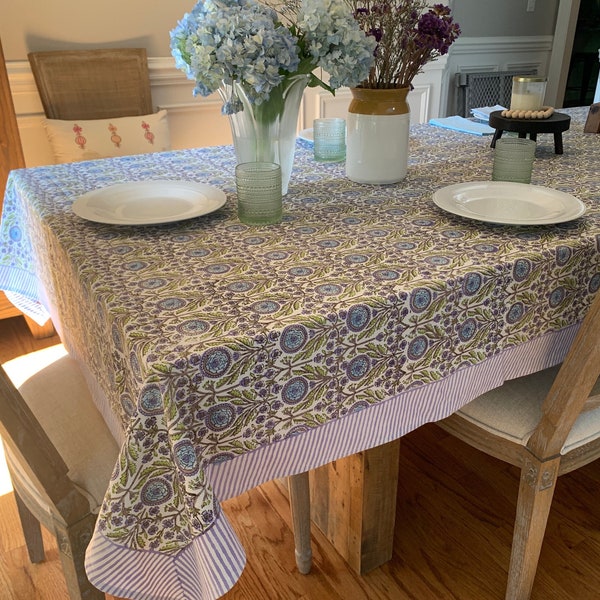 Purple Tablecloth - Etsy