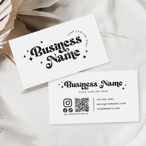 Business Card Template - Etsy