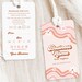 Retro Script Editable Price Tag Canva Template, Groovy Printable ...