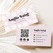 Retro Business Card Canva Template QR Code, Printable Daisy Business ...