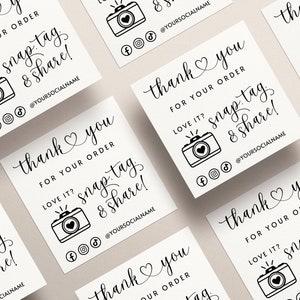 Editable Modern Snap and Share Card Template, Minimalist Social Media ...