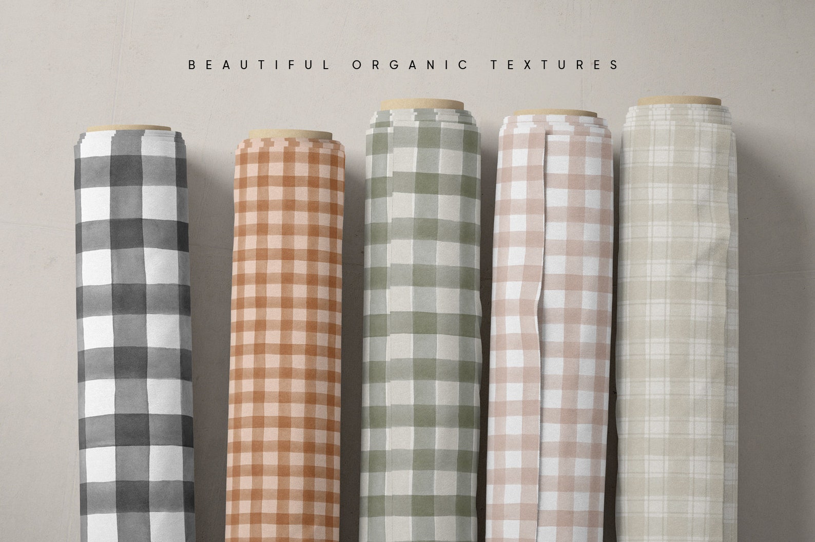 Hand Painted Buffalo Check Patterns Watercolor Buffalo Check - Etsy