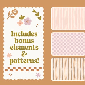 Cottagecore Logo Design, Earthy Editable Canva Logo Template, Boho Logo ...