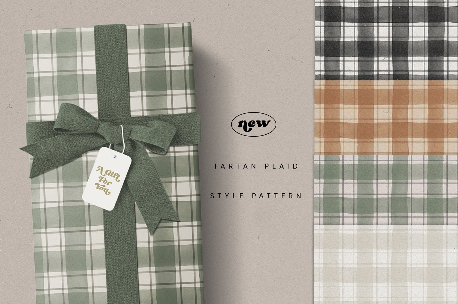 Hand Painted Buffalo Check Patterns Watercolor Buffalo Check - Etsy