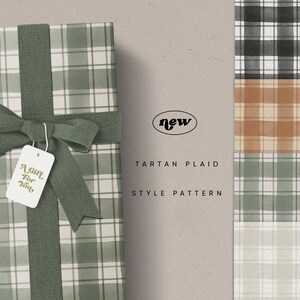 Hand Painted Buffalo Check Patterns, Watercolor Buffalo Check Digital ...