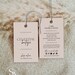 Modern Small Business Hang Tag - Care Instruction Hanging Tag ...