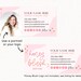 Pink Peach Email Signature Template Canva, Gmail Outlook, Small ...