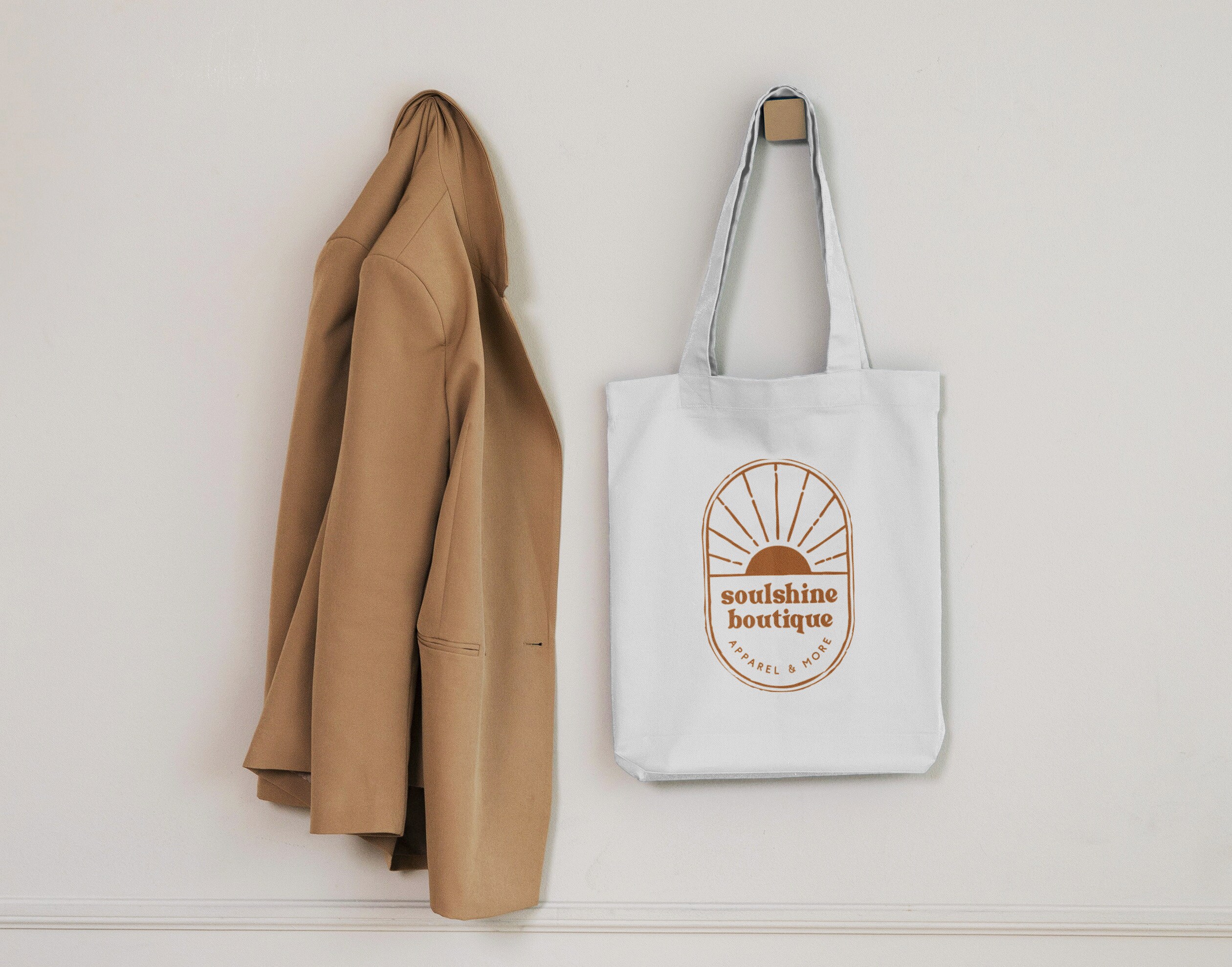 Hand Drawn Retro 70s Sun Logo Design Instant Download, Boho Sunshine ...