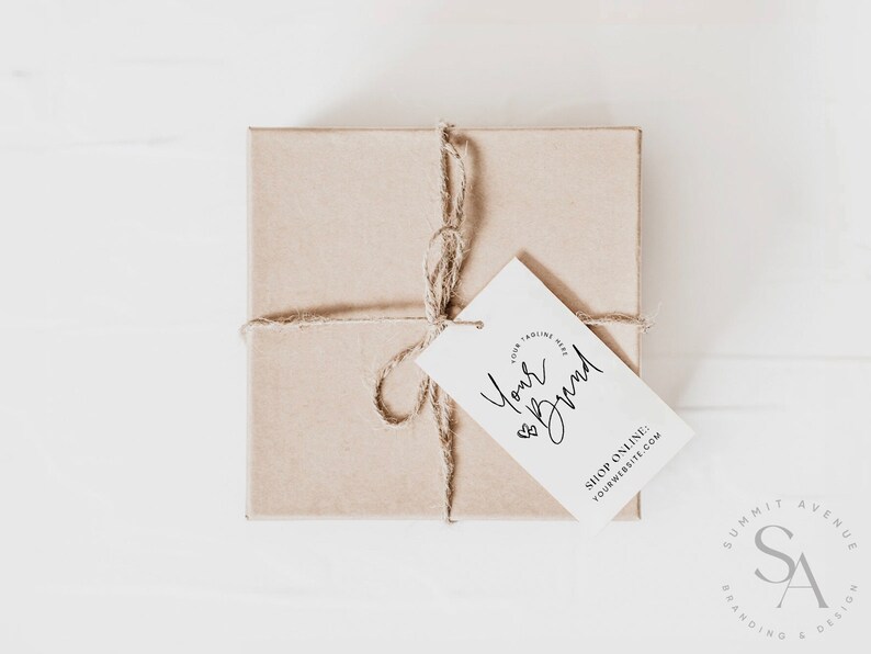 Modern Small Business Hang Tag - Care Instruction Hanging Tag ...