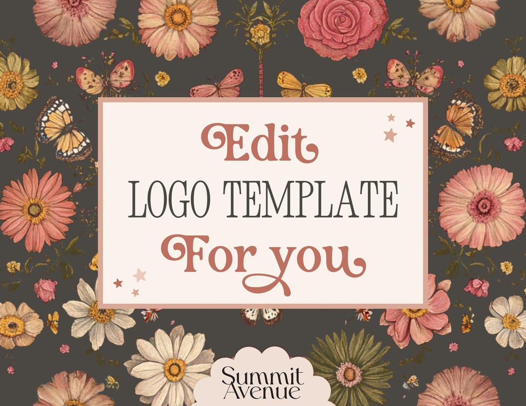 Edit My Logo Template for Me - Branding - Personalize Canva Logo ...