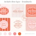 Coquette Bow Logo Design Template Canva, Trendy Bakery Editable Logo ...