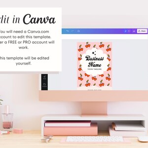Editable Retro Hang Tag Canva Template, Printable Boutique Garment Care ...