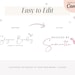 Heart Signature Logo Design Instant Download, DIY Lifestyle Logo Kit ...