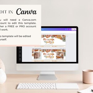 Editable Fall Facebook Kit, Retro Flowers Facebook Page Banners, Groovy ...