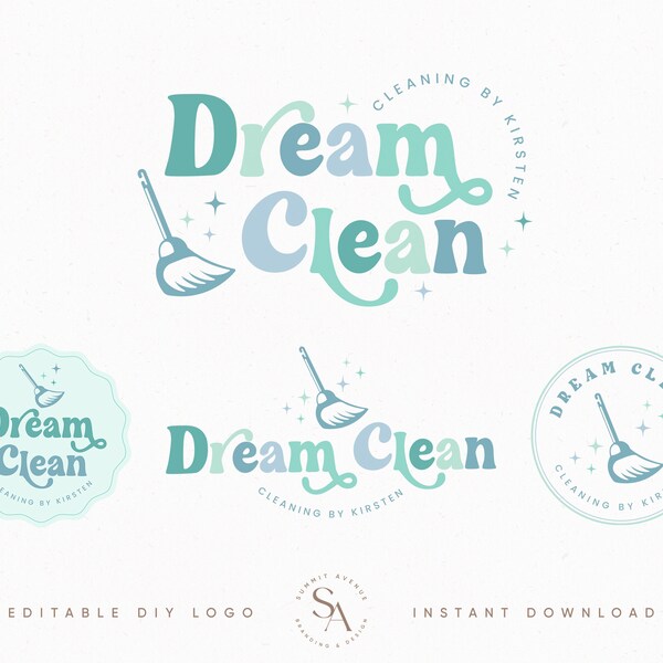 Cleaning Logo - Etsy