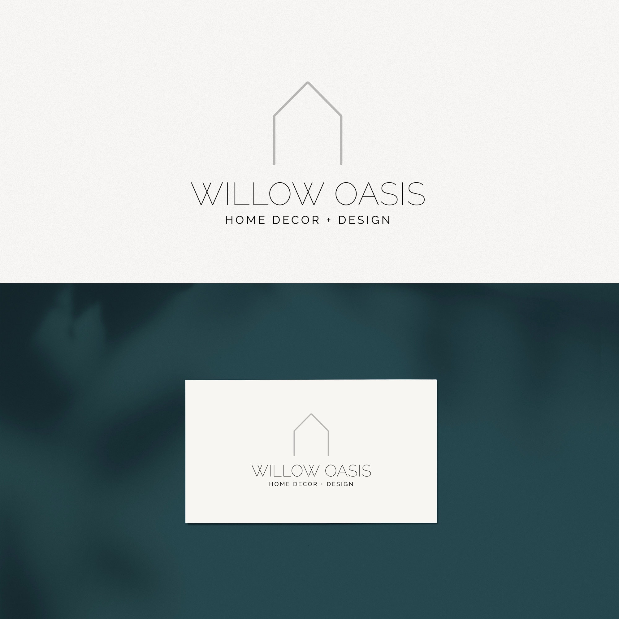 DIY Home Decor Logo Editable Interior Design Logo Real | Etsy