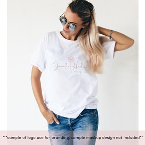 DIY Elegant Script Dandelion Logo Design Instant Download, Premade ...