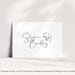 Heart Signature Logo Design Instant Download, DIY Lifestyle Logo Kit ...