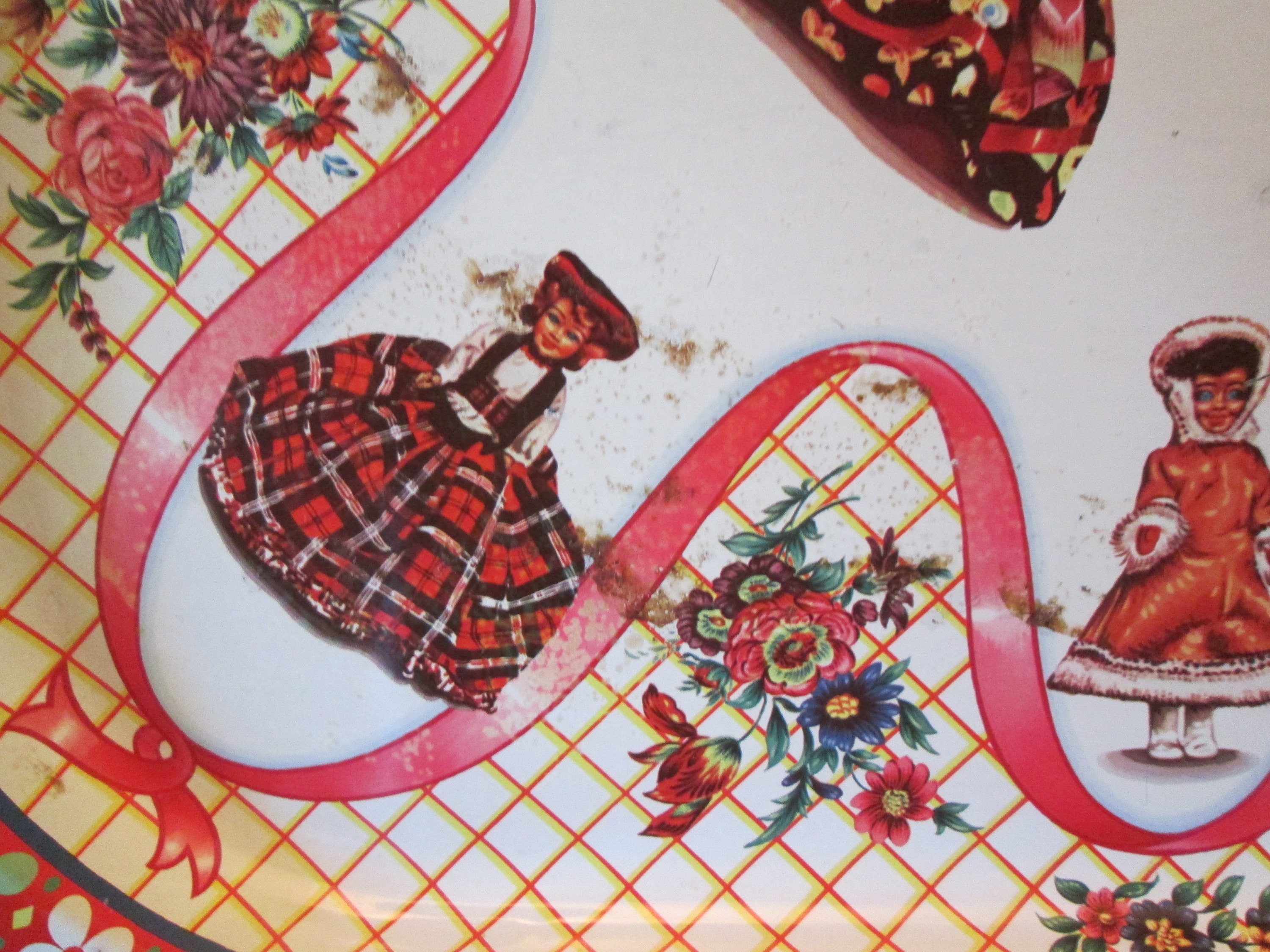 Vintage Daher Decorated Ware Dolls of the World Serving Tray, Made in ...