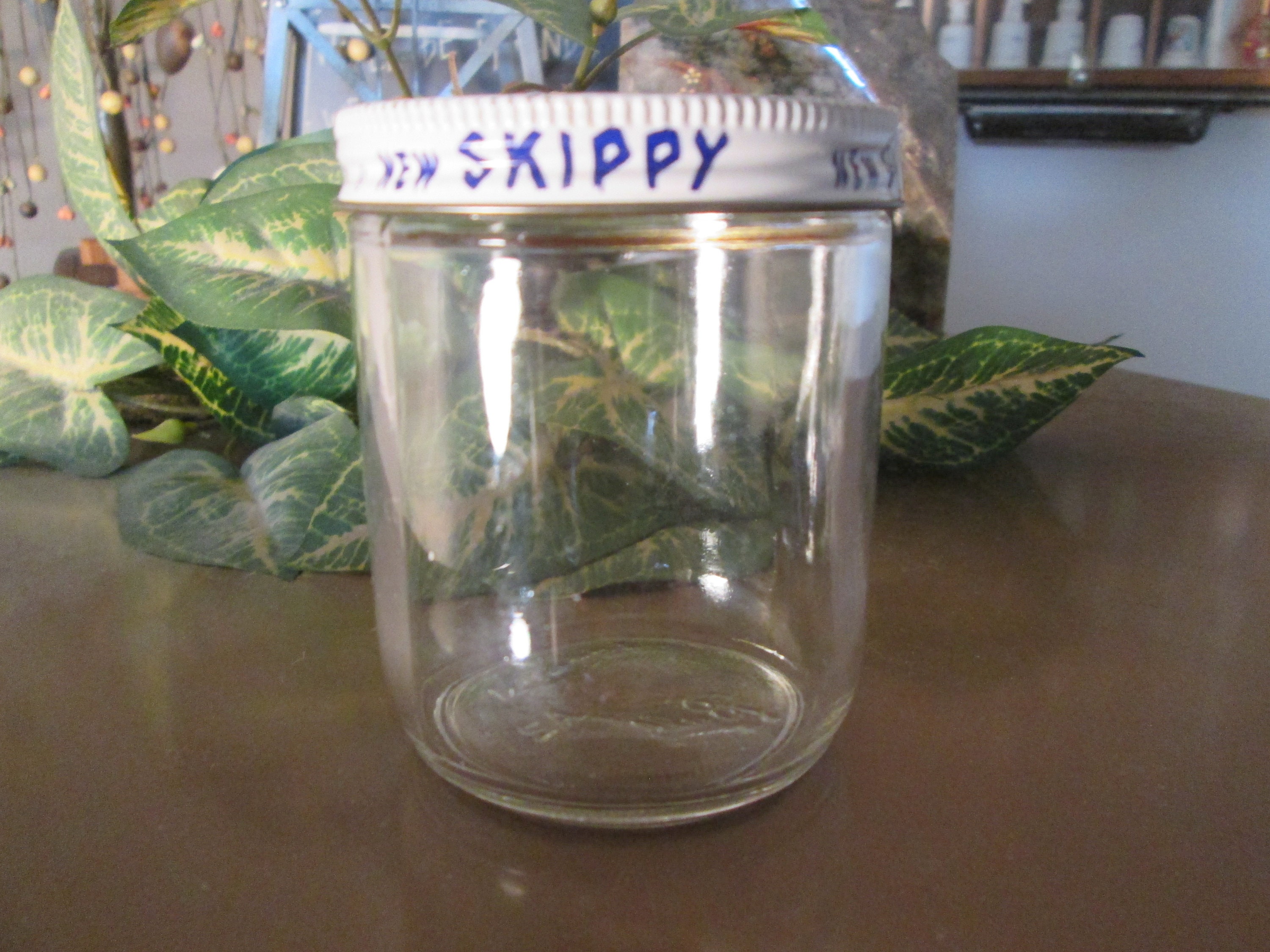 Vintage Ball Small Skippy Peanut Butter Jar, Ball Skippy Peanut Butter ...