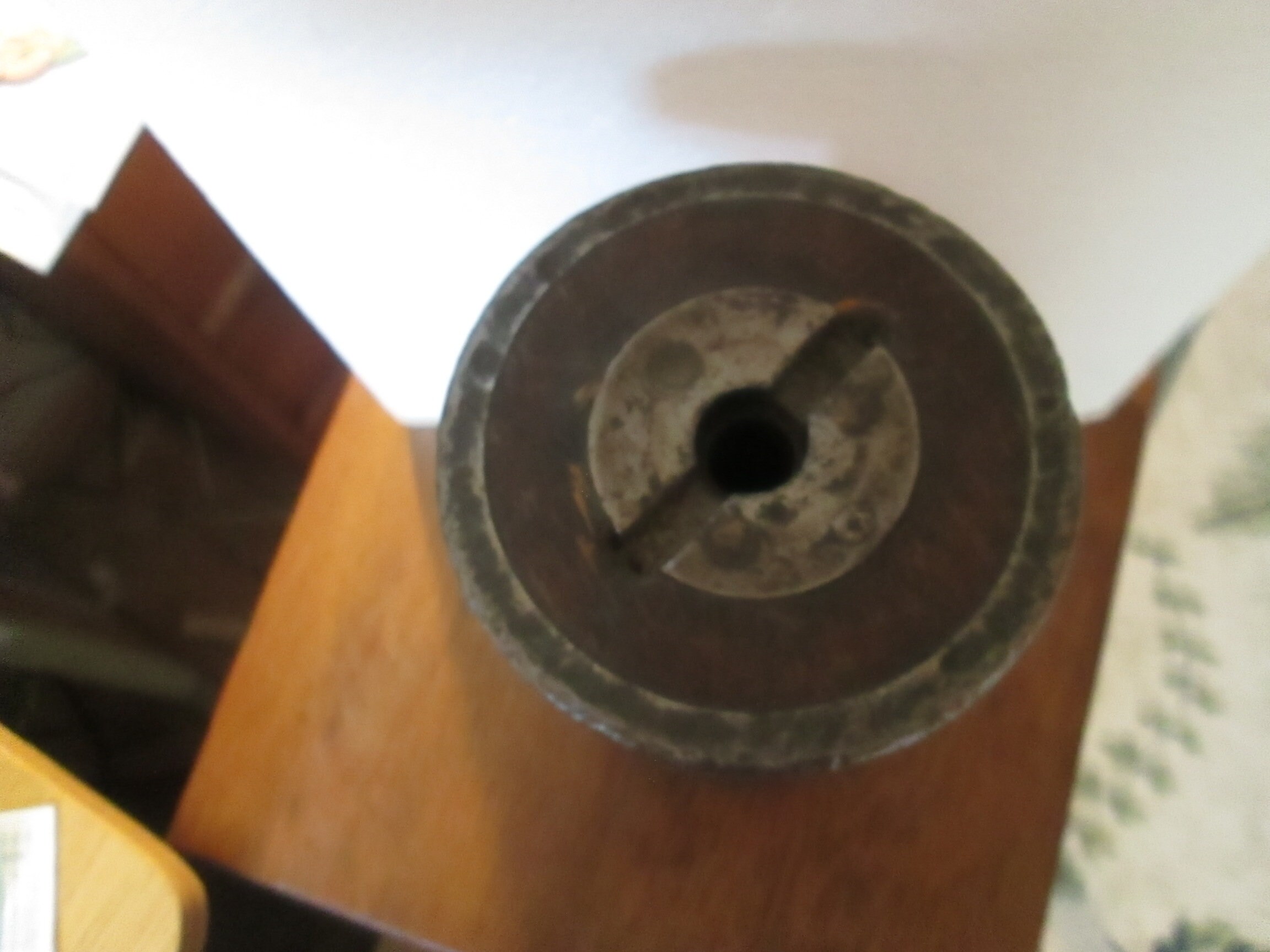 Vintage Wooden Bobbin Spool, Industrial Textile Bobbin Spool, Country ...