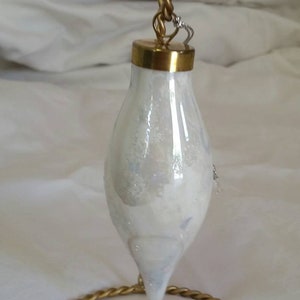 Hand Painted Porcelain Tear Drop Shaped Ornaments - Etsy