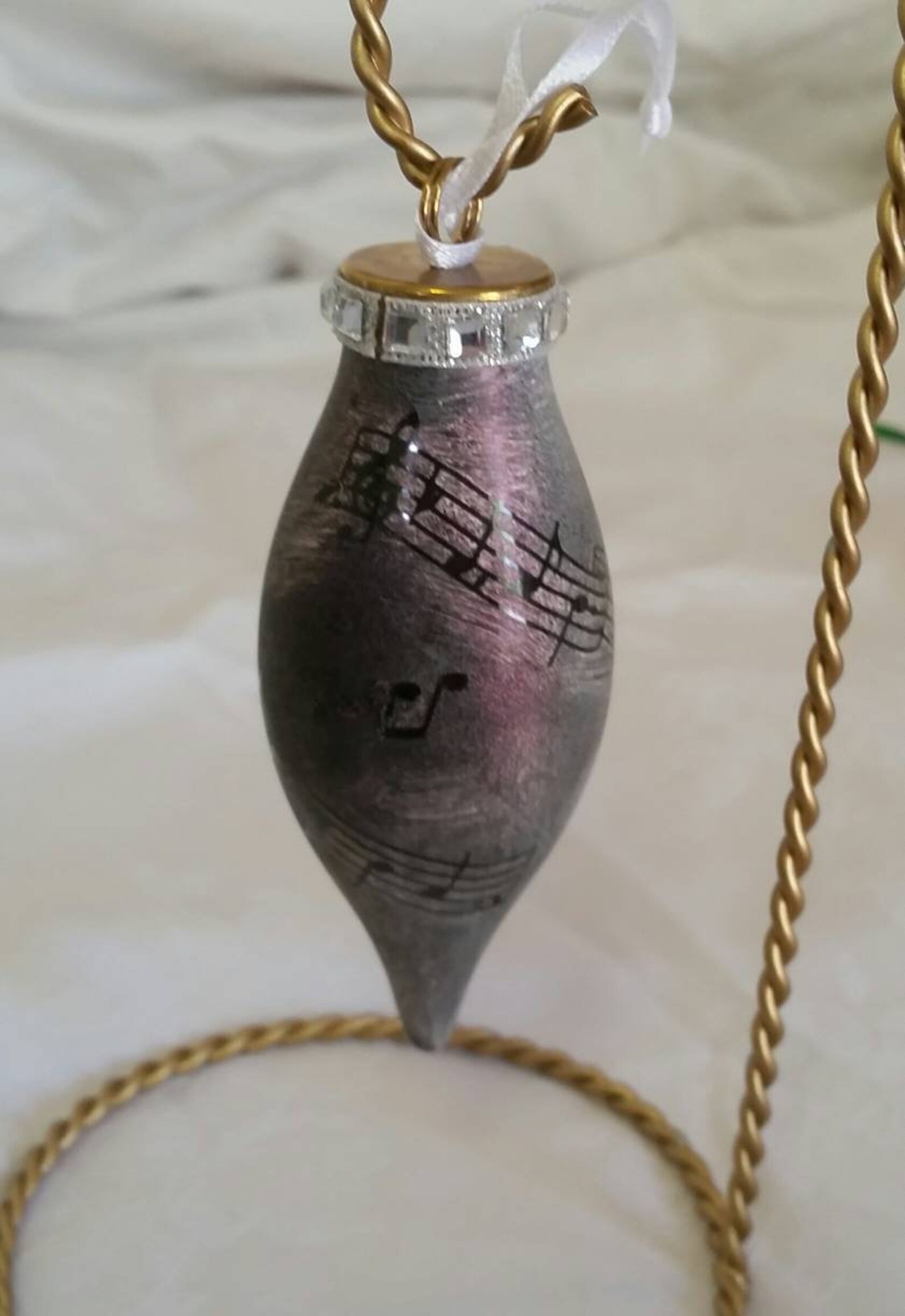 Hand Painted Porcelain Tear Drop Shaped Ornaments - Etsy