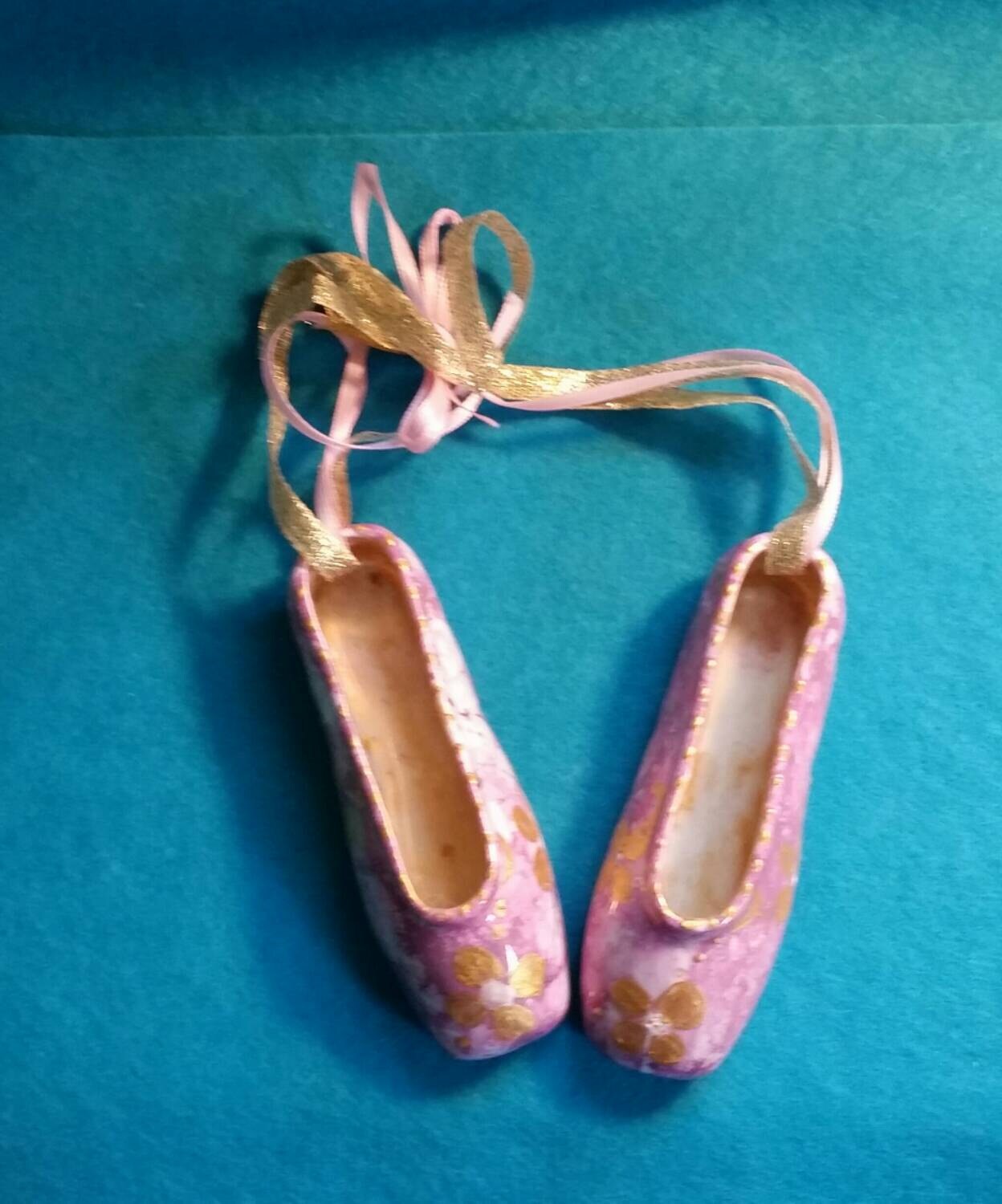 Hand Painted Ballerina Slippers - Etsy