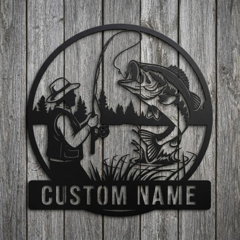 Wall Art Lake and Trees - Etsy