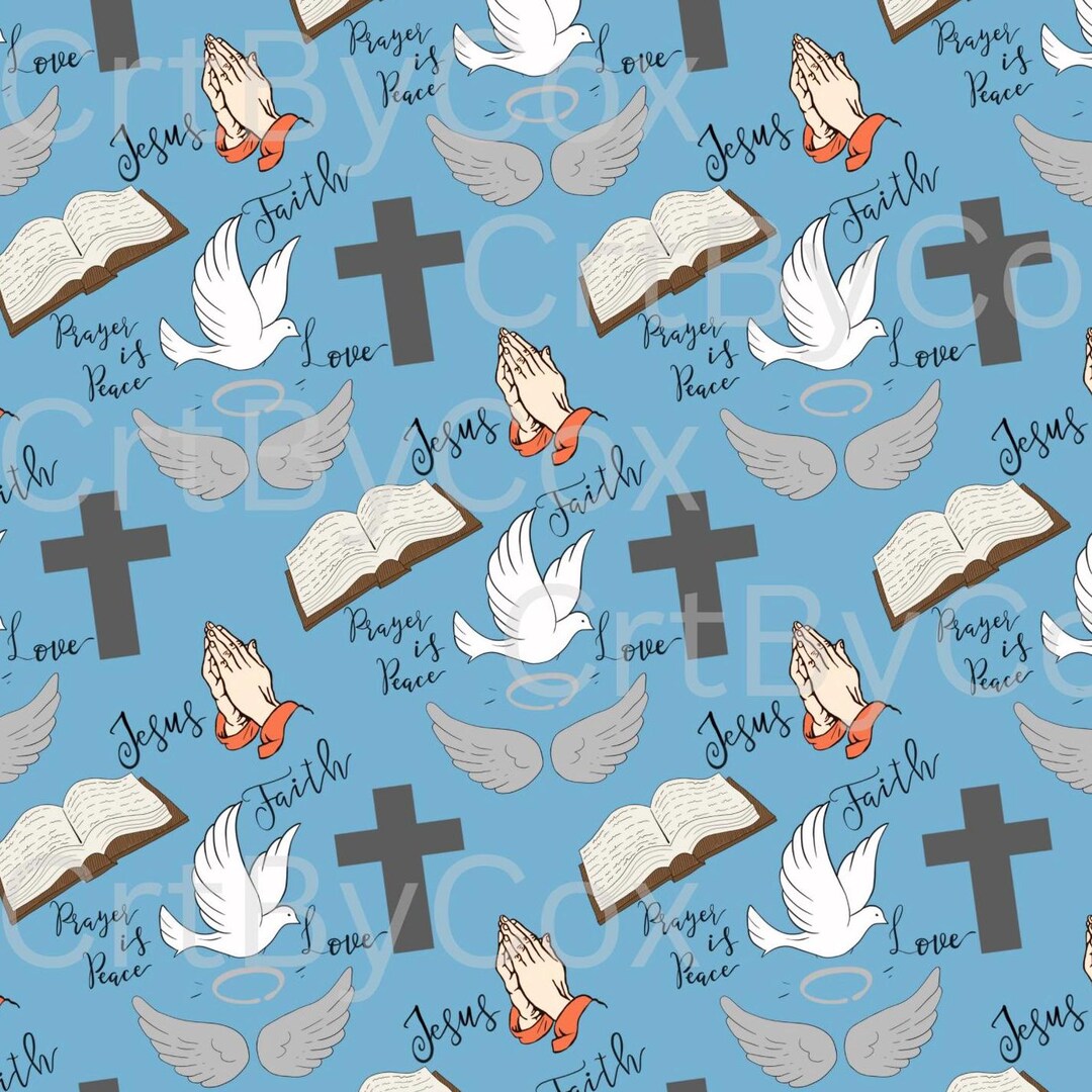 Jesus, Prayer Hands, Prayer, Faith, Seamless File, Digital Product - Etsy