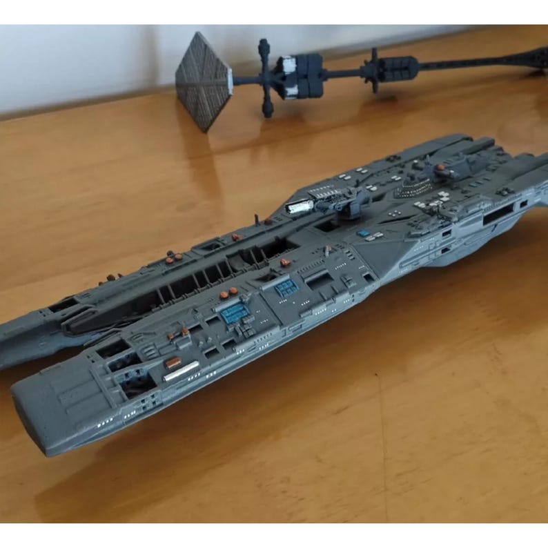 Handmade 3D Printed Starship Olympus Model,handmade Starship Model Gift ...