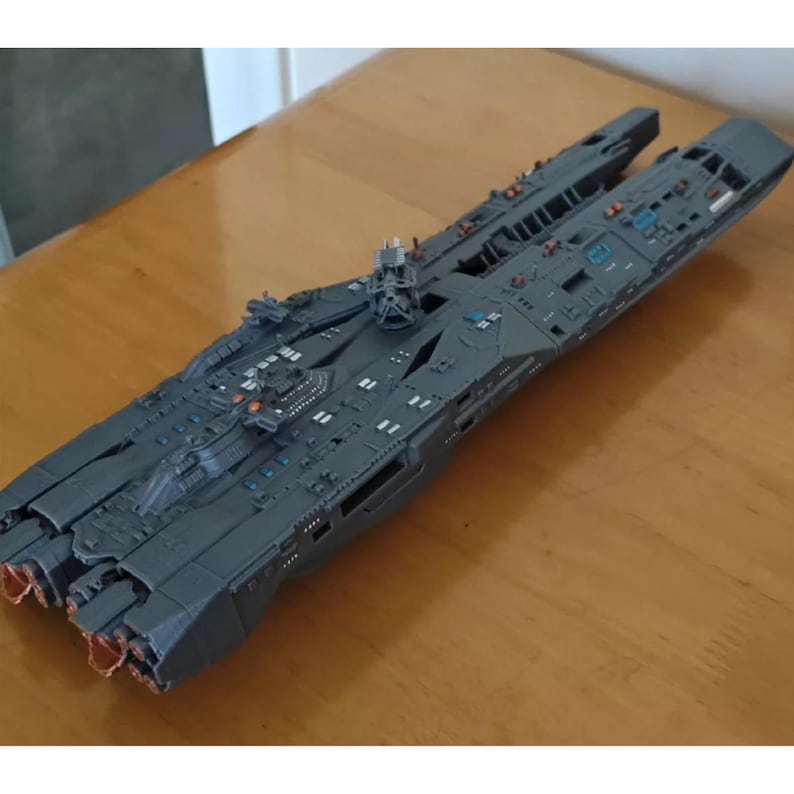Handmade 3D Printed Starship Olympus Model,handmade Starship Model Gift ...