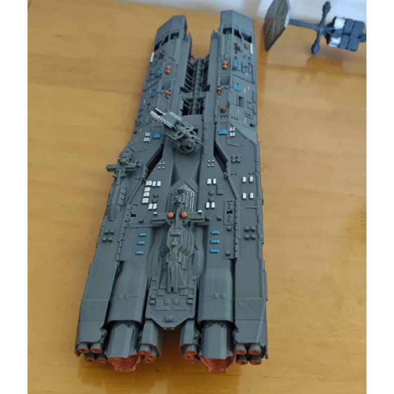 Handmade 3D Printed Starship Olympus Model,handmade Starship Model Gift ...