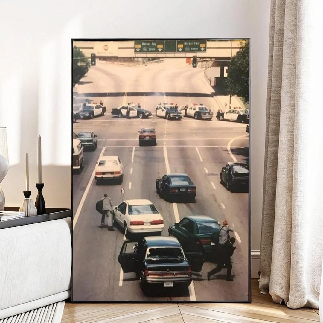 Heat 1995 Shootout Poster – Iconic Crime Film Scene Art Print - Etsy