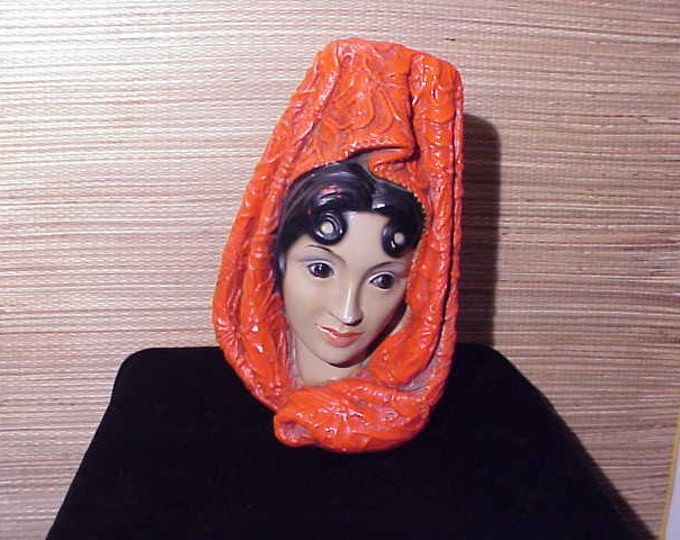 Vintage MARWAL Chalkware SPANISH LADY Head Bust 1966 Retro Art ... Vintage MARWAL Chalkware SPANISH LADY Head Bust 1966 Retro Art ...