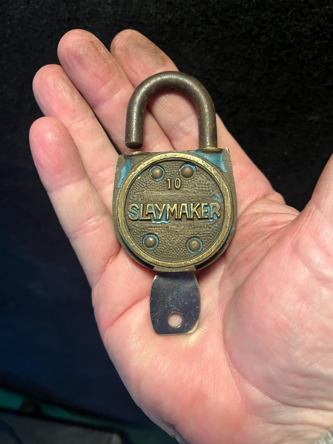 Vintage Slaymaker Brass Padlock Lock Old Lock USA Made WITH KEY - Etsy